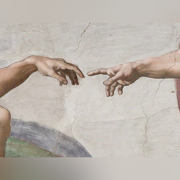 Art | Oneofakind Original Artwork Creation Of Adam Ink Remake | Poshmark